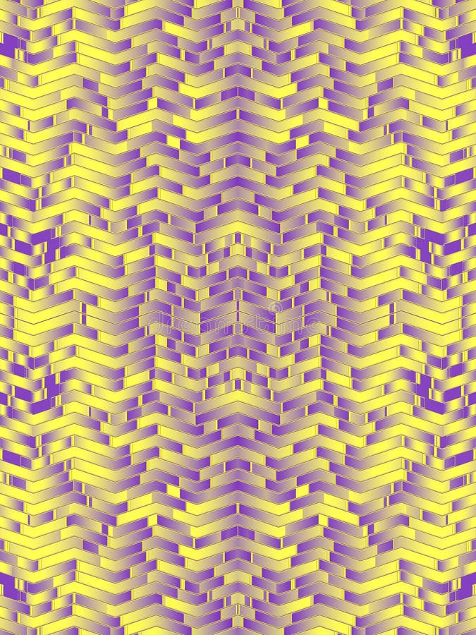 Wave Symmetrical Pattern with Trendy Gradient. Abstract Background ...