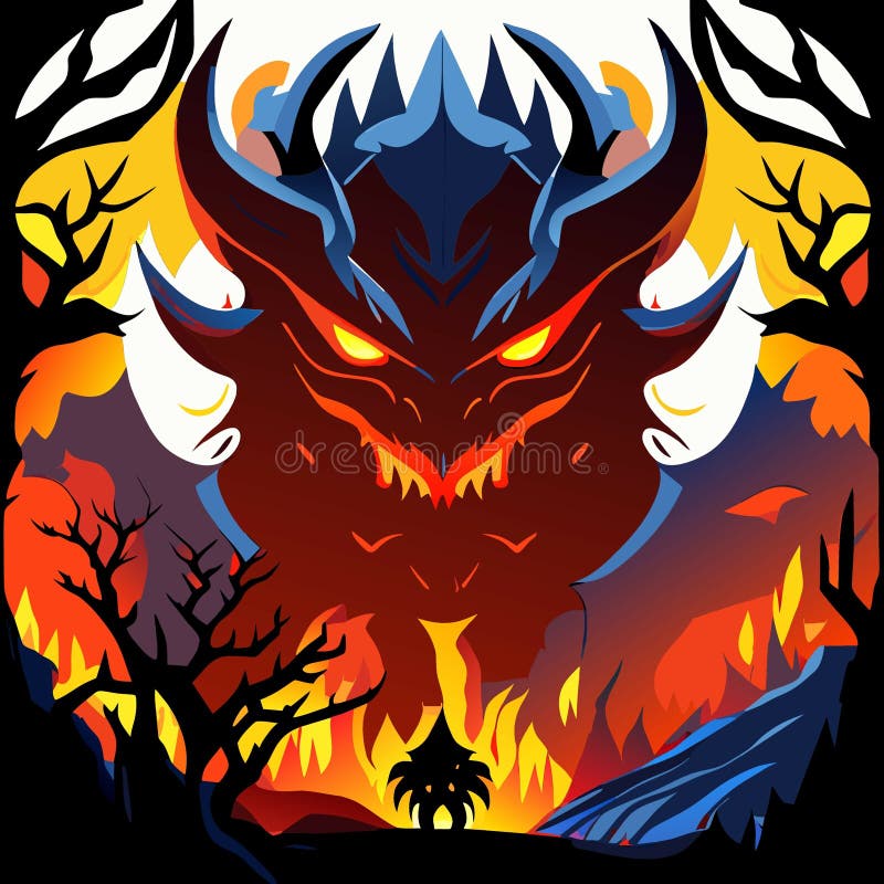 Hell Dragon Wallpaper
