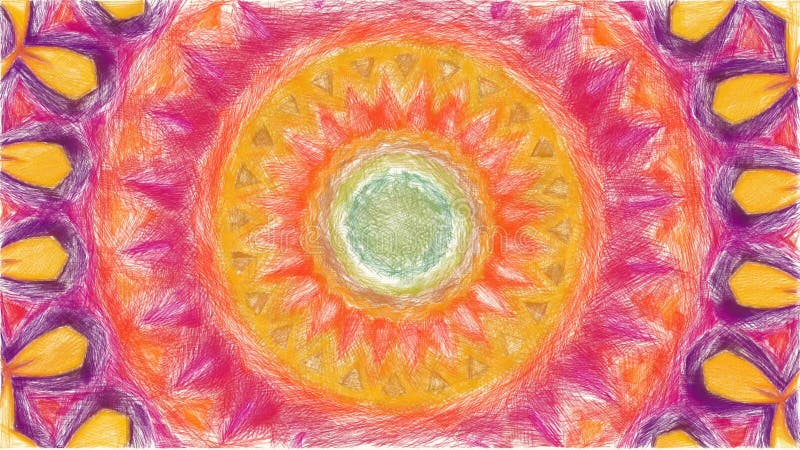 Drawing Color of Pattern Background Stock Footage - Video of abstract ...