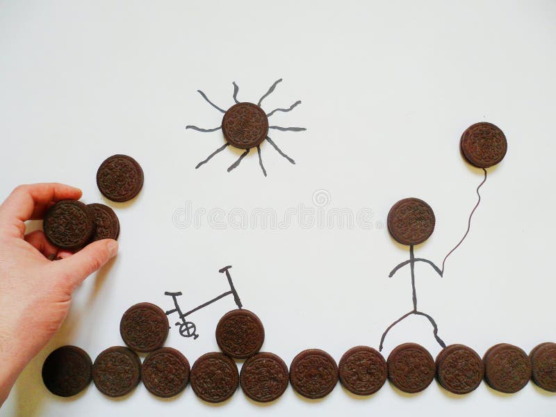 155 Drawing Chocolate Chip Cookies Stock Photos - Free & Royalty-Free ...