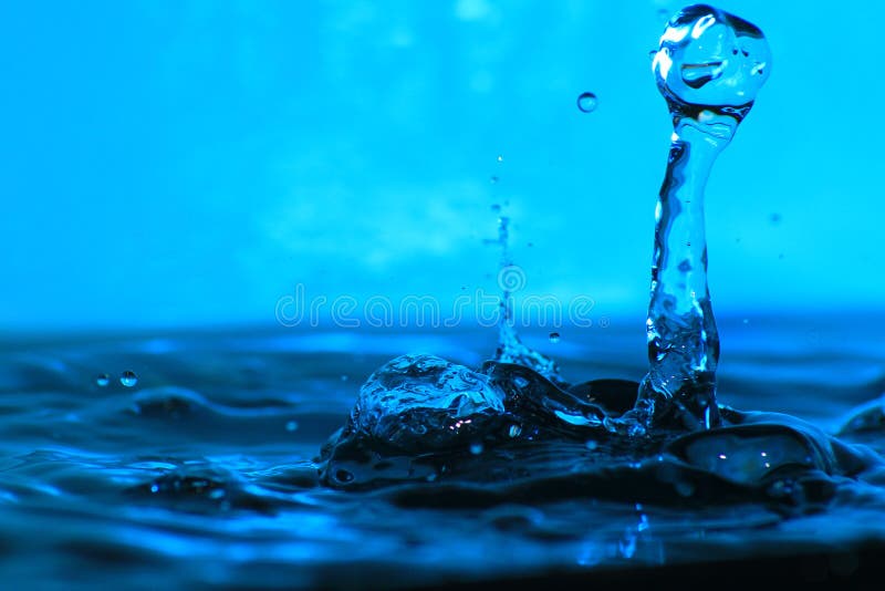 Drop of drinking water stock photo. Image of drop, flow - 1676612