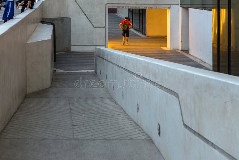 The Art of Elements of Street and Architecture Stock Image - Image of ...