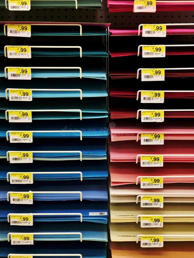 Art is Everywhere, a Full Framework with Colors Papers Stock Image ...