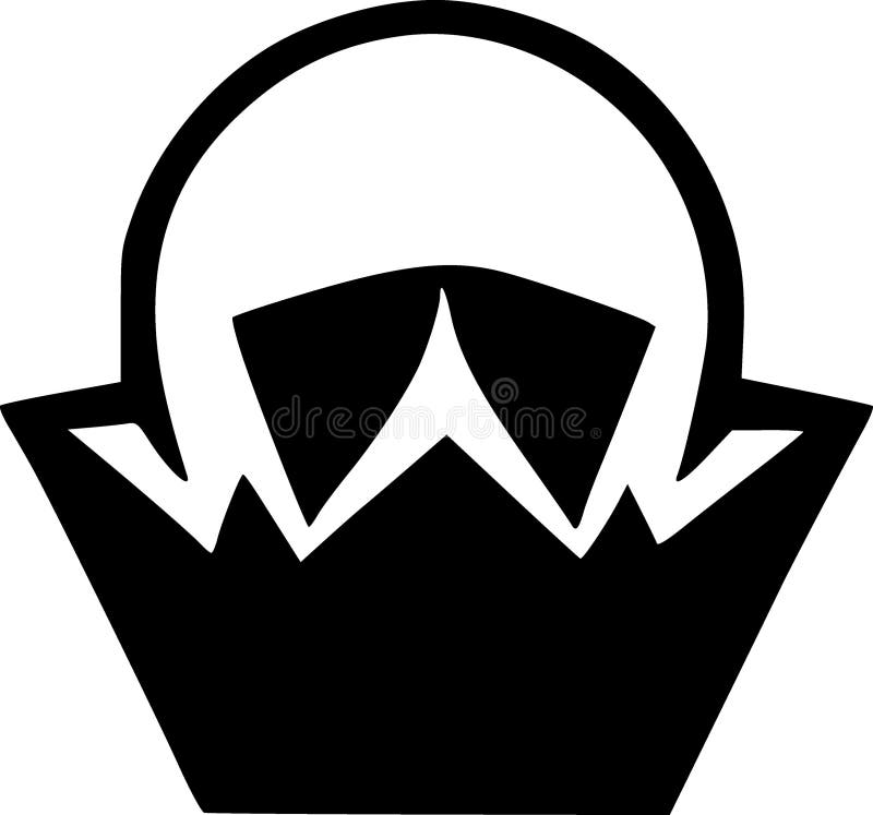 Evil Monster Cartoon Halloween Icon in Solid Style Stock Illustration ...