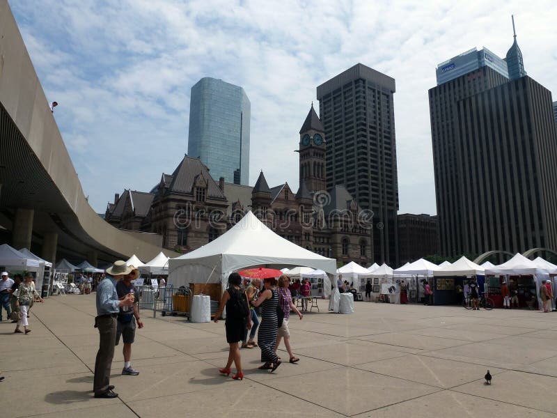 Art Exhibition in Toronto editorial photography. Image of city - 32273007