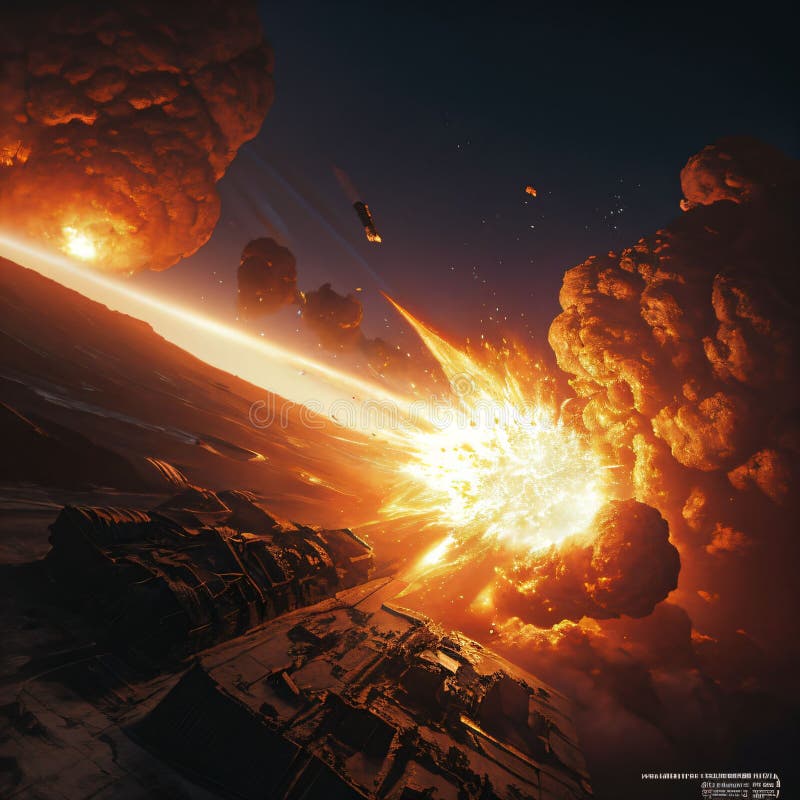 The Art of Explosion stock image. Image of fantasy, night - 344061581