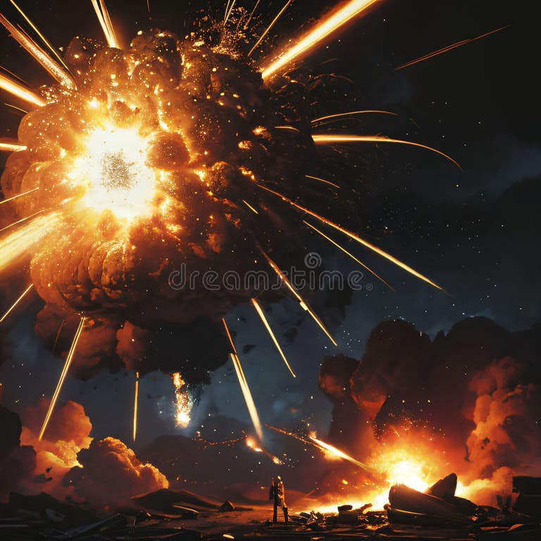 The Art of Explosion stock image. Image of screenshot - 344061645