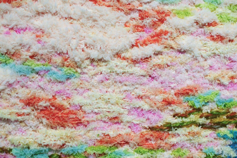 The Art of Fabric Textures and Bright Colors of Design Stock Photo ...