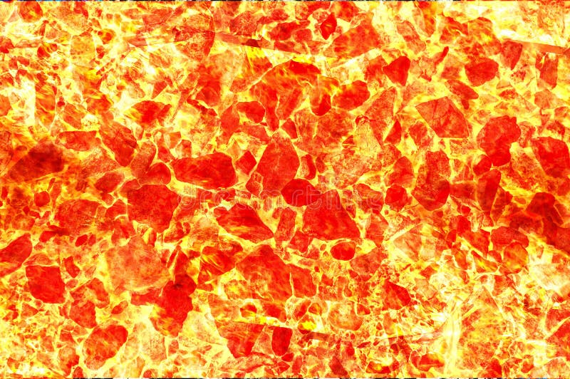 Red Hot Lava Pattern Background Stock Illustration - Illustration of ...