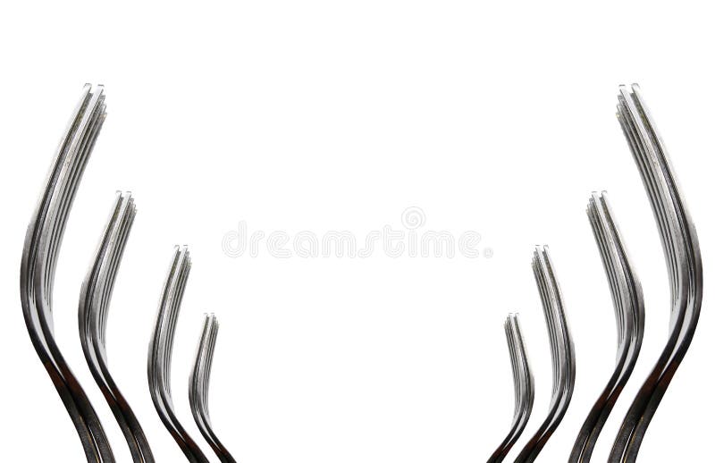 Art of fork stock photo. Image of curve, shape, design - 59590886
