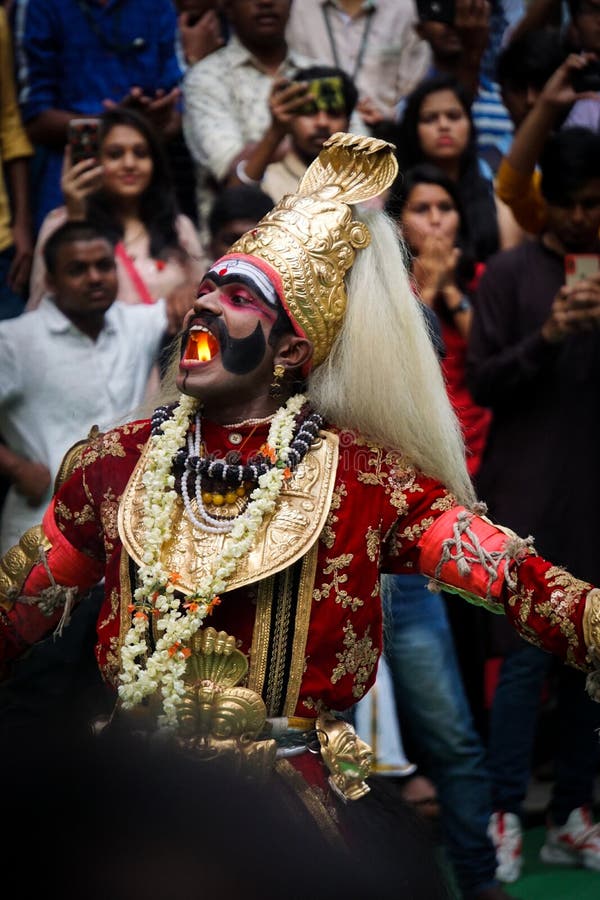 Man eating fire editorial stock photo. Image of fireeater - 83779393