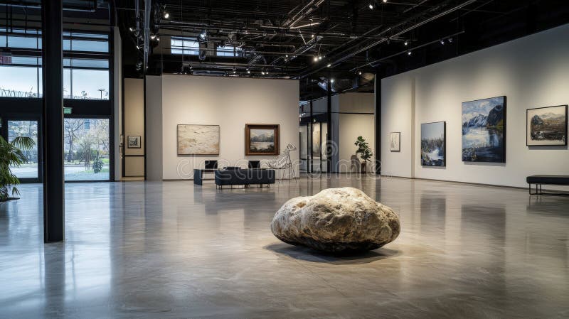 Art Gallery Transformed into Collaborative Coworking Space Urban ...