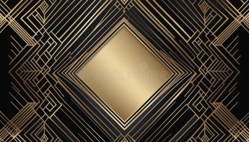 Art Geometric Copy Luxury Luxury Deco Gold Gold Abstract Background ...