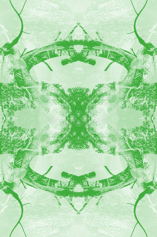 Art Green Abstract Pattern Background Stock Illustration - Illustration ...