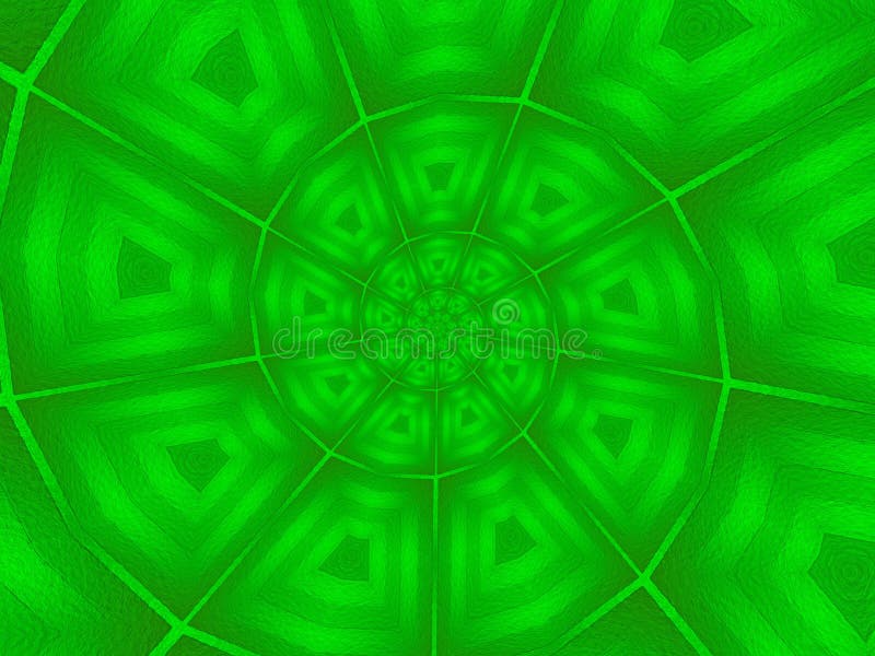 Art Green Color Spiral Abstract Pattern Background Stock Illustration ...