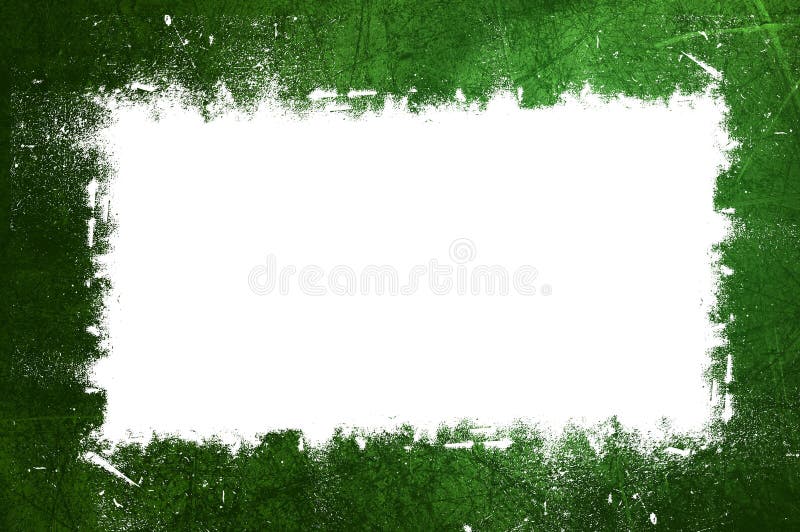 Art Green Frame Abstract Background Stock Illustration - Illustration ...