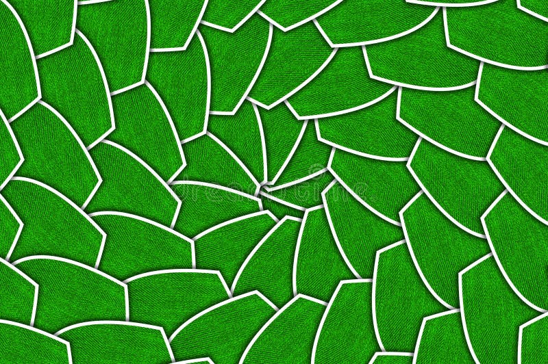 Art Green Swirl Pattern Background Stock Illustration - Illustration of ...