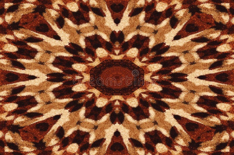 Art Grunge Brown Abstract Pattern Background Stock Illustration ...