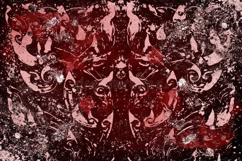 Art Grunge Red Abstract Pattern Background Stock Illustration ...