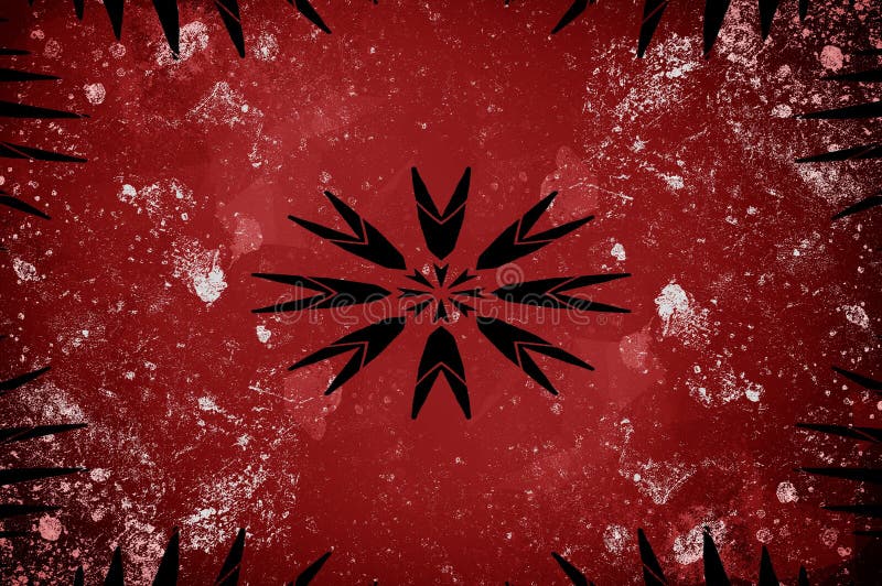 Art Grunge Red Abstract Pattern Background Stock Illustration ...