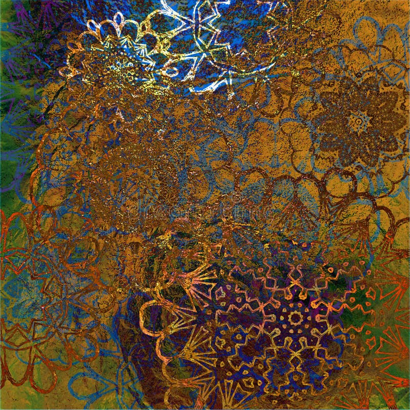 Art Vintage Abstract Background Stock Illustration - Illustration of ...