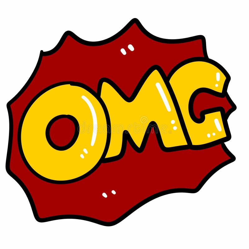 Art Hand Drawn Comic Speech Bubble Stock Illustration - Illustration of ...