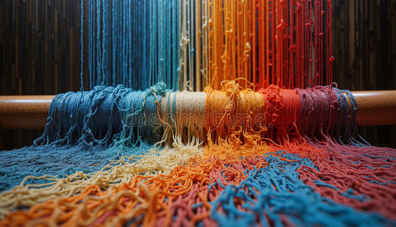 The Art of Handmade Textile Design: Exploring Colorful Yarn ...