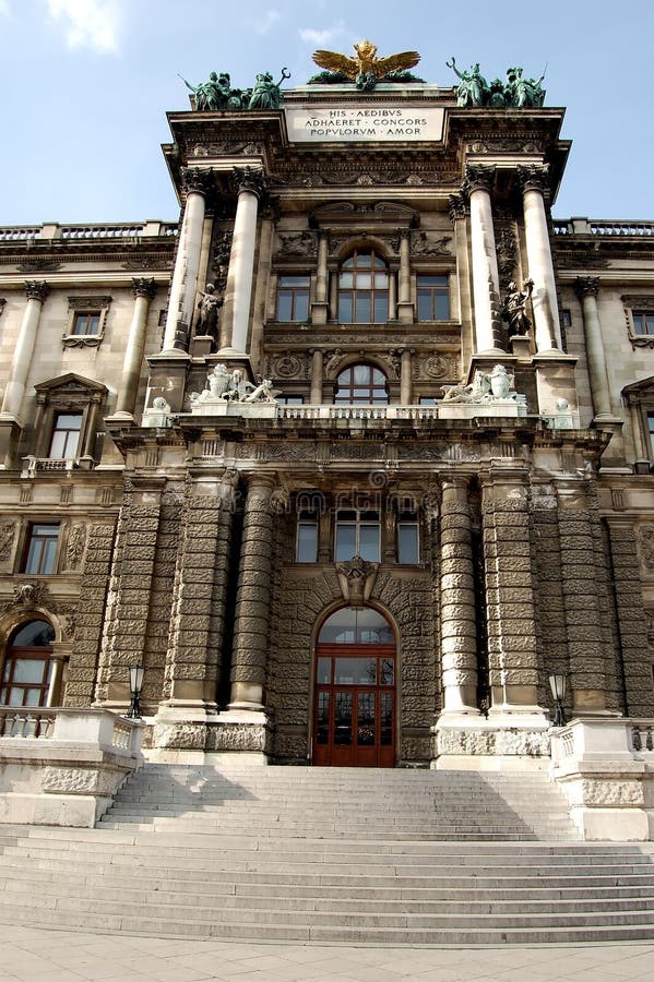 Art History Museum Vienna stock image. Image of tourist - 5664437