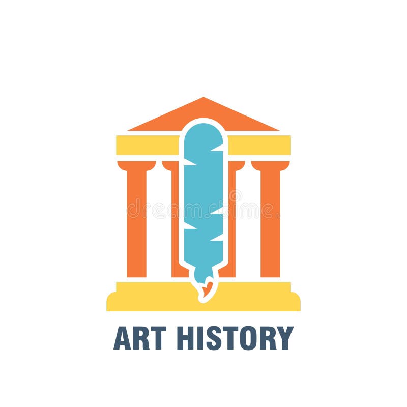 Art History Subject Icon. Vector Illustration Decorative Design Stock ...