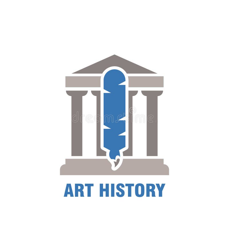 Art History Subject Icon. Vector Illustration Decorative Design Stock ...