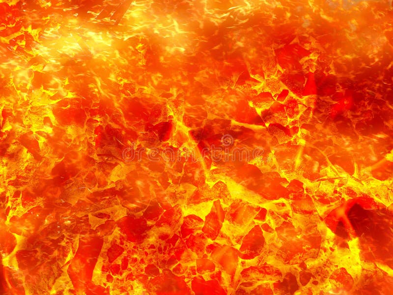 Art Hot Lava Fire Abstract Pattern Background Stock Illustration ...