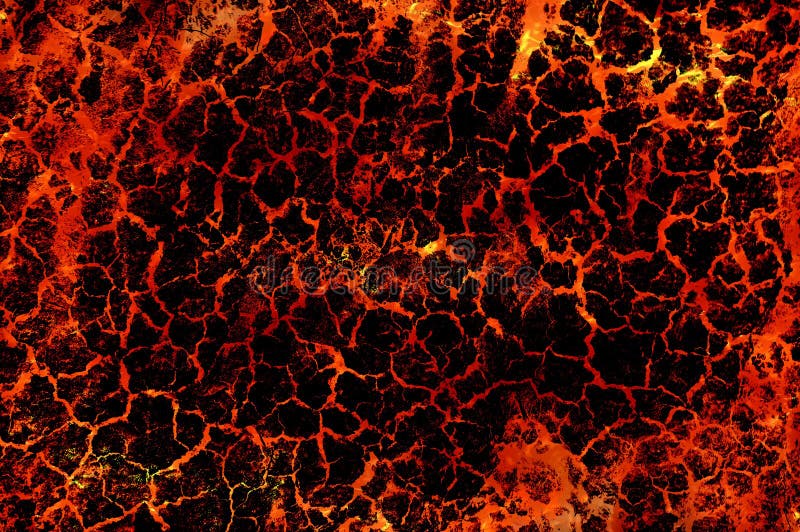 Art Hot Lava Fire Abstract Pattern Background Stock Illustration ...