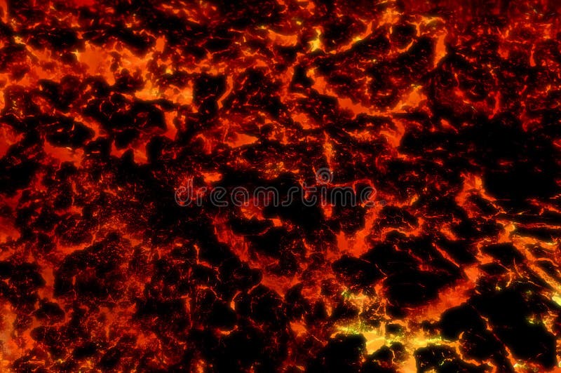 Art Hot Lava Fire Abstract Pattern Background Stock Illustration ...