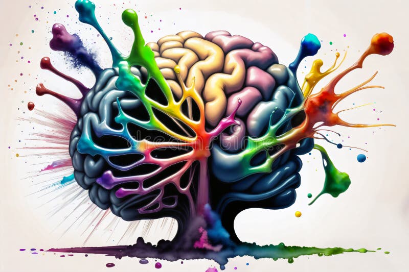 Blue Brain Exploding Stock Illustrations – 61 Blue Brain Exploding ...