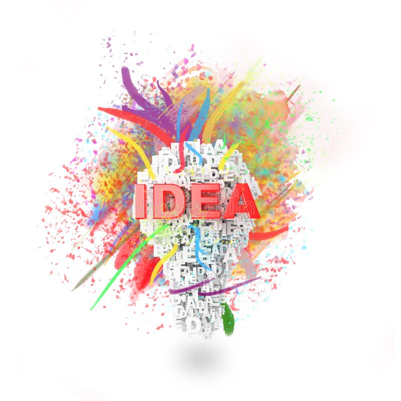 Art idea concept stock illustration. Illustration of innovate - 38310611