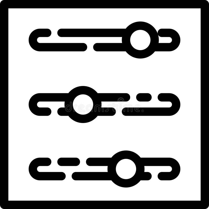 Options Simple Outline stock vector. Illustration of simple - 178953316