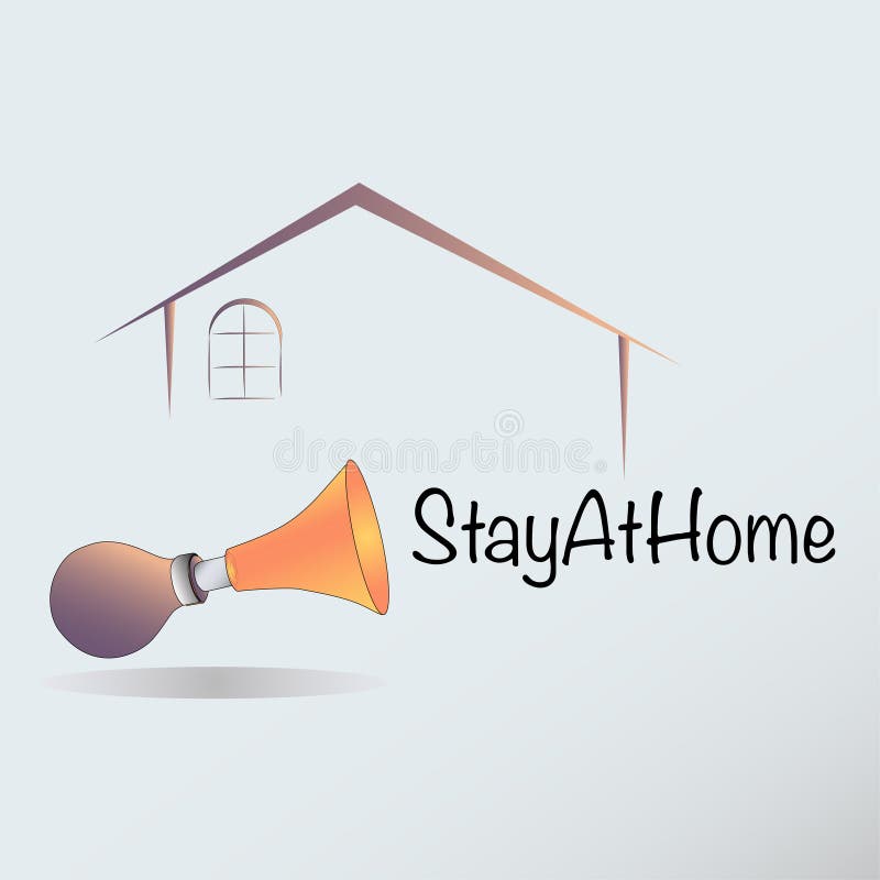 Lockdown and Stay at Home Campaign Due To Coronavirus Crisis Stock ...