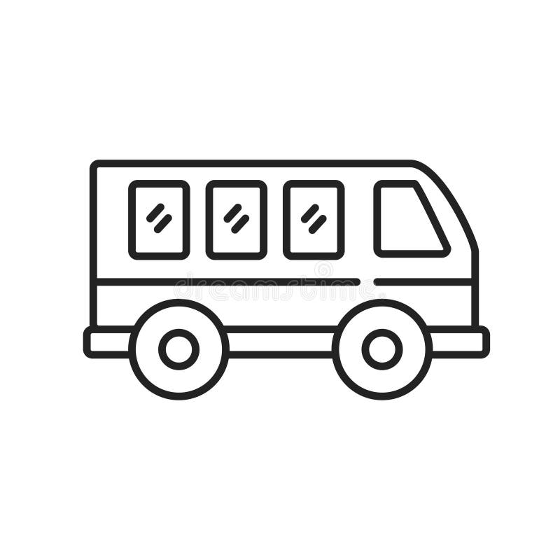 School Bus Line Art Front Stock Illustrations – 134 School Bus Line Art ...