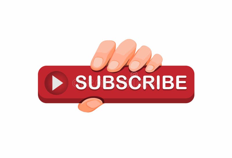 Cartoon Subscribe Button Stock Illustrations – 819 Cartoon Subscribe ...
