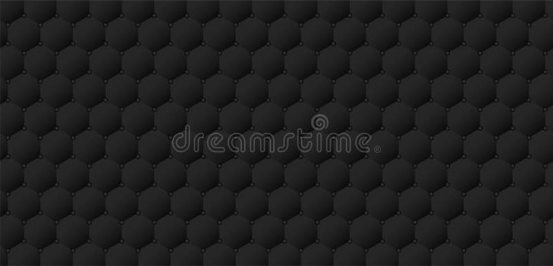 Black Hexagon Pattern Background. Geometric Shape. Design Background ...