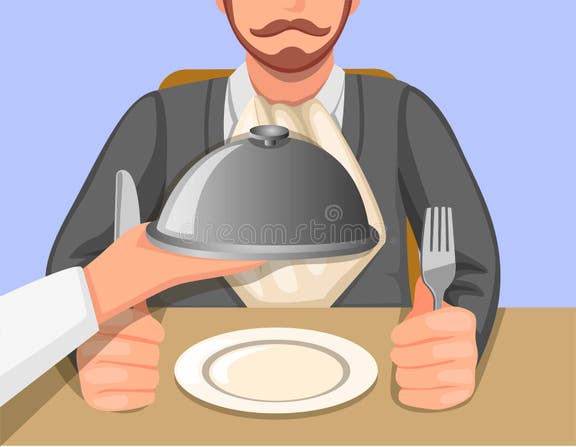 Customer Eat Restaurant Cartoon Stock Illustrations – 646 Customer Eat ...