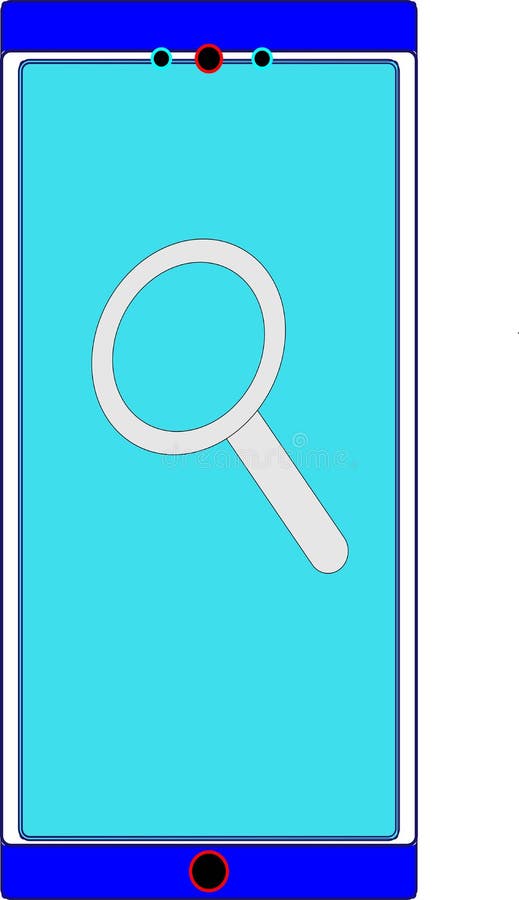 Searching vector web icons stock vector. Illustration of isolated ...