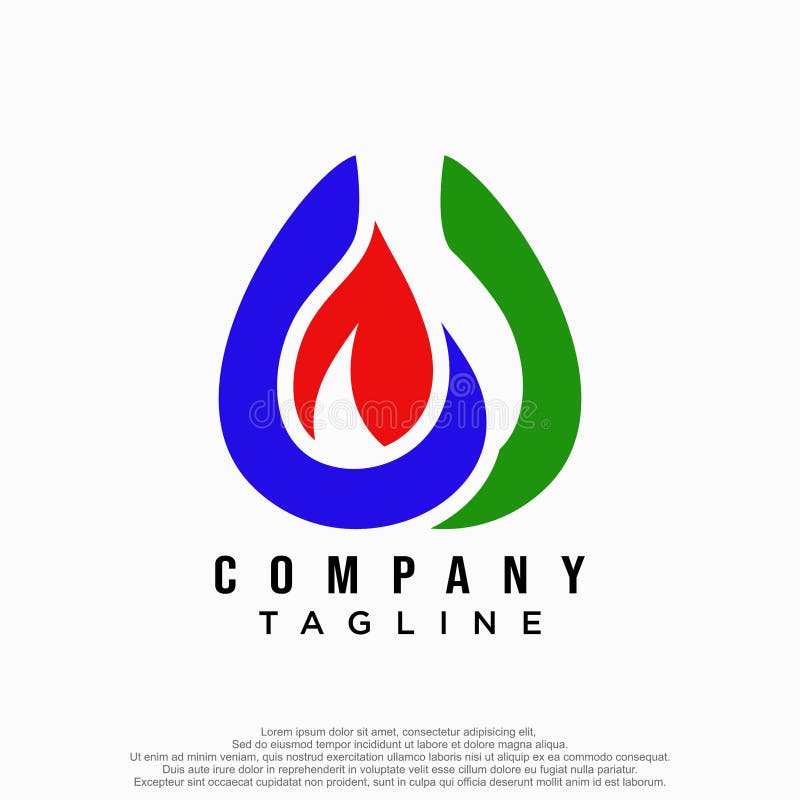 Gas logo stock vector. Illustration of template, energy - 193563029