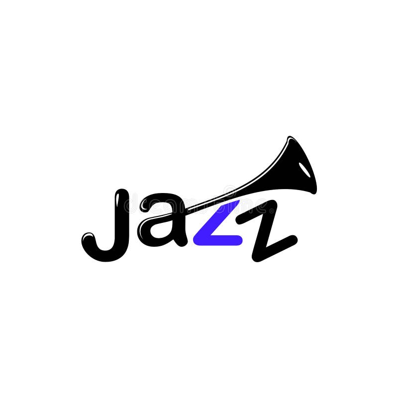 Jazz logo stock vector. Illustration of graphics, isolatedless - 195530483
