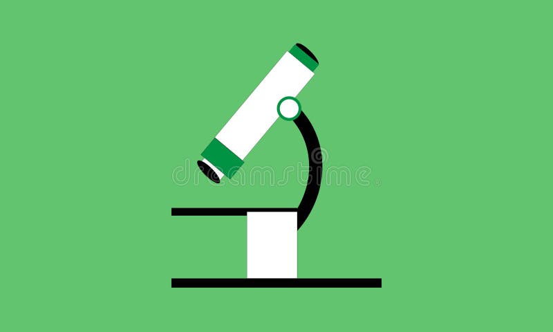 Micro Scope Science Experiment Instruments Art & Illustration Stock ...