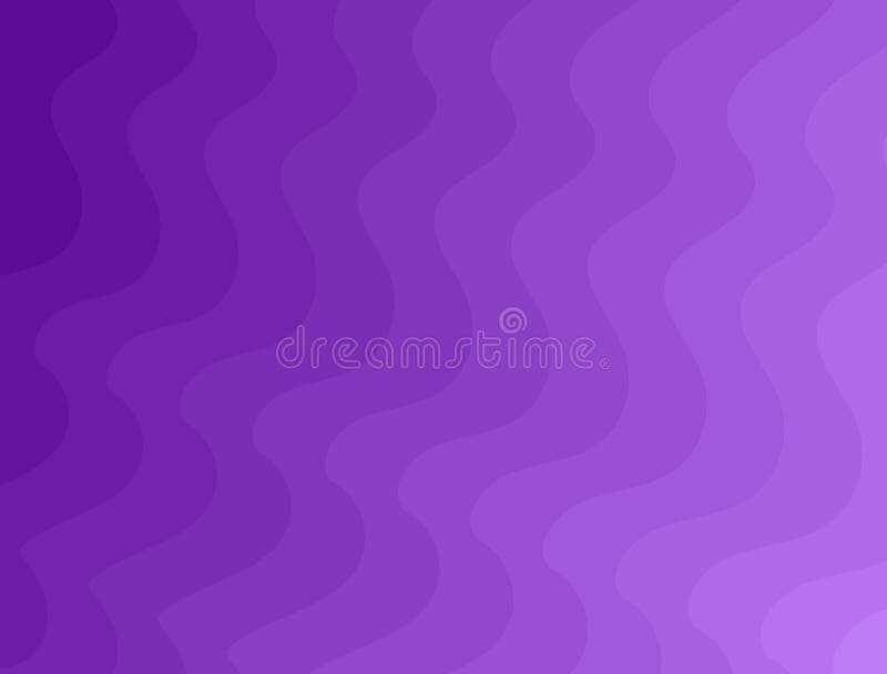 Fade Steps of Beautiful Abstract Violet Wave Pattern Stock Illustration ...