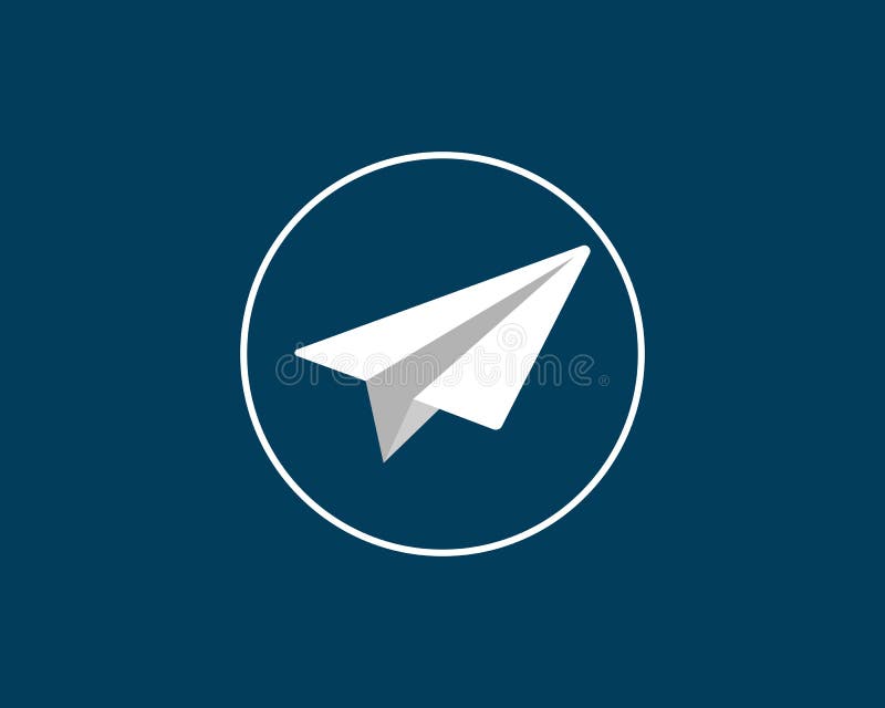 Paper Airplane Mail Icon