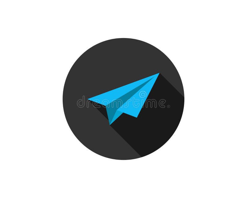 Paper Plane Icon - Flying Icon Sending Symbol Stock Vector ...