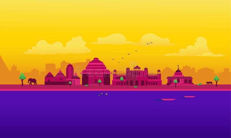 Odisha Skyline Stock Illustrations – 4 Odisha Skyline Stock ...
