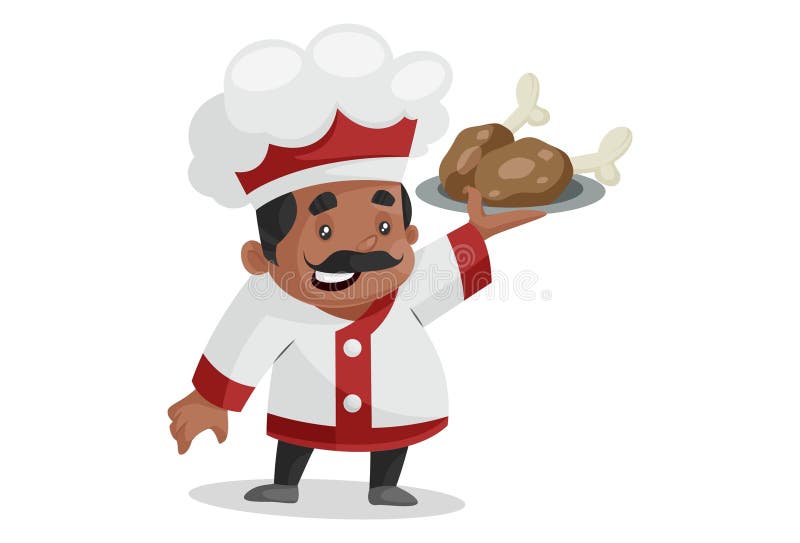 Indian Restaurant Chef Cartoon Stock Illustrations – 246 Indian ...